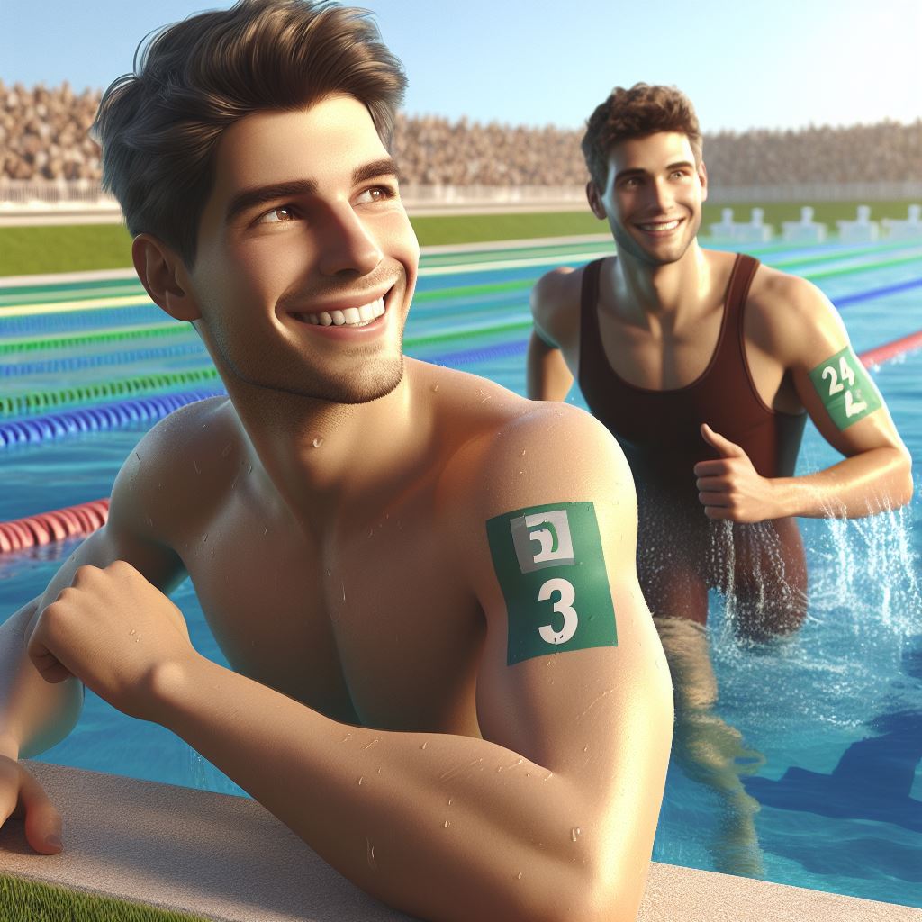 Tattoo startnumre 4x2 cm | MyTattoo